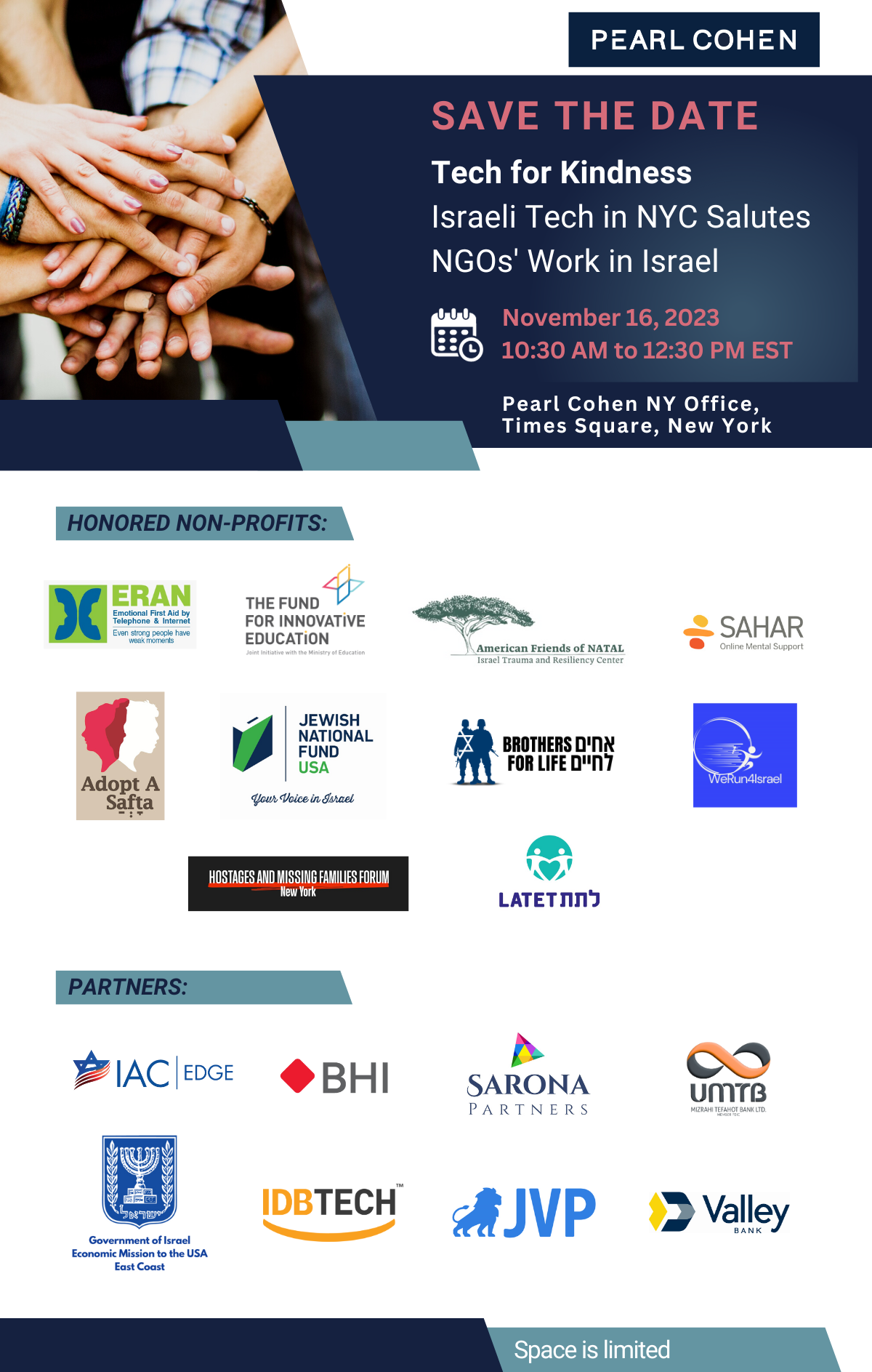 Tech for Kindness | Israeli Tech in NYC Salutes NGOs' Work in Israel ...